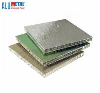 China Alumetal Silver Mill Finished Aluminum Honeycomb Core Sandwich Panel For Solar Industry for sale