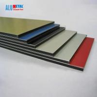 China Alumetal Brushed Building Materials Interior ACP Wall Decorative Paneling Matte Color for sale