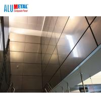 China 1000MM PE Decorative Aluminium Composite Cladding Panels Sheet Stainless Steel 6mm FEVE for sale