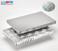 China Antibacteria 1300mm Aluminum Honeycomb Floor Panels LDPE Composite Panel Wall Cladding 3mm for sale