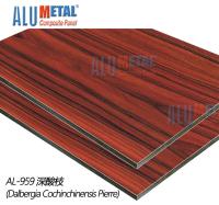 China 0.06mm Painted Coated Aluminium Sheet 4mm Acm Panel 1250mm Indoor For Villa for sale
