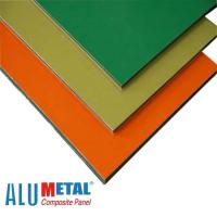 China 1570mm 5mm Aluminium Exterior Wall Cladding  Composite Materia LDPE Core for sale