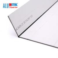 China 1220MM ACM Exterior Fire Retardant Aluminium Composite Panel 4MM Light Antibacterial SGS for sale