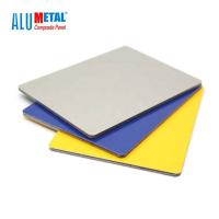 China 6mm 1220x2440MM PE Aluminum Composite Panel Acp Sheet For Ceiling AA3003 for sale