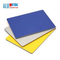 China 6mm 1220x2440MM PE Aluminum Composite Panel Acp Sheet For Ceiling AA3003 for sale