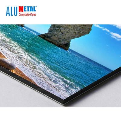 China Printable Nano Exterior PE Aluminum Composite Panel 0.5mm ACM Cladding Panels Acidity Resistance for sale
