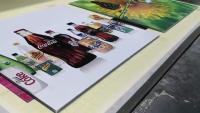 China 1500mm White 4mm PE Aluminum Composite Panel Facade UV Printing for sale
