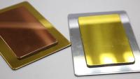 China Anodized 4mm 5086 Mirror Aluminum Composite Panel Gold 1570mm Sheet for sale