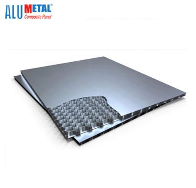 China 50mm 0.5mm Aluminum Honeycomb Panel Plastic Sheets A2 Non Combustible for sale