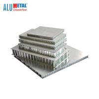 China 50mm 0.5mm Aluminum Honeycomb Panel Plastic Sheets A2 Non Combustible for sale