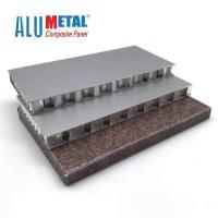 China 1mm Thick 4x8 Aluminium Honeycomb Sandwich Panel 10000mm Sheet  Exterior Cladding for sale