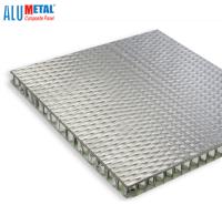 China 10mm 1250mm Plastic Aluminum Honeycomb Panel Board Sheets LDPE Core for sale