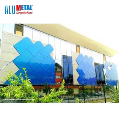 China Cutting 2mm 1220mm B1 Aluminum Clad Plywood Panels Antibacterial Sheet 5005 for sale