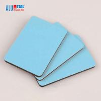 China 3mm Acm Exterior Fireproof Aluminum Composite Panel 1570mm Curtain Wall Colours FEVE Coating for sale