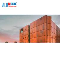 China 4mm 1000mm Aluminium Composite Panel Signage Metal Wall Panels 0.55mm for sale