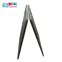 China PVDF Coated ACM Metal Composite Panel 0.55mm Elzinc 960mm Antibacterial for sale
