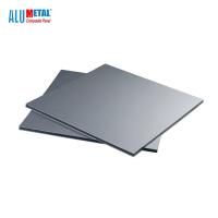 China 4mm Titanium Zinc Metal Composite Panel  Mould Proof Rheinzink 1000mm Bronze Finish for sale