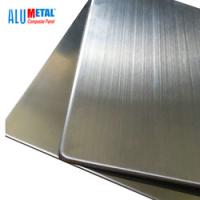 China Mold Proof 5000mm Stainless Steel Aluminium Plastic Composite Panel FEVE 1220mm AA1100 for sale