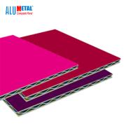 China Aluminum Corrugated Material Panels 1220X2440MM Acp Cladding PVDF Coating for sale