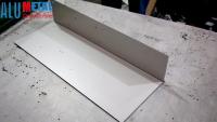 China 1250mm Anodized Decorative Aluminum Sheet Panels Metal B1 FR for sale