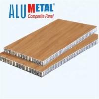 China 0.08MM Plastic Stone Honeycomb Panel Board Outdoor 1000mm A2 FR for sale