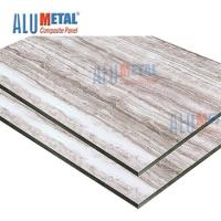 China ACP Aluminum Composite Panel Sheet Material 0.1mm 5000mm Anodized Granite for sale