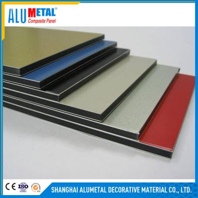 China Exterior PVDF Aluminum Composite Panel 2000mm Modern Style for sale