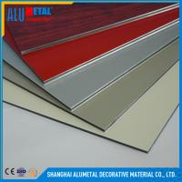 China PVDF Decorative Aluminum Composite Sheet For Wall Cladding for sale