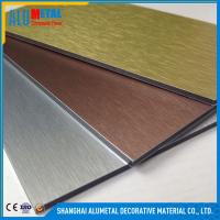 China 6mm PVDF Aluminum Composite Panel AA5005 For Prefabricated Buildings for sale