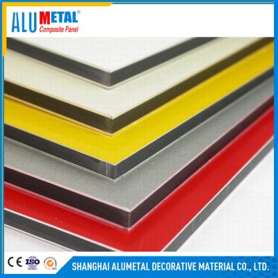 China Antibacterial PE Aluminum Composite Sheet 1220mm For Signage for sale