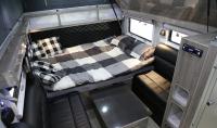 China Small Caravan Camper Trailer For 1 Person 2 People Portable Motorhomes for sale
