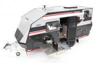 China Large Space Hard Top Caravans For Sale With Solar Panels Spacious Bathrooms Provides Excellent Off-Road for sale