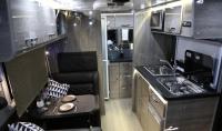 China Luxury Off Road Caravan Camper Van Integrated Sink 3 Burner Hob Home Like Dining for sale