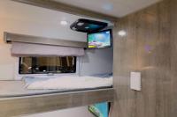 China Lightweight Luxury Off Road Camper Trailer Integrated Sink And Spacious Seating Area for sale