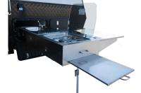 China European Style Windows Hardtop Camp Trailer Aluminum Sprawl Panel R16 Foam Insulation 30 Ft 25 Ft for sale