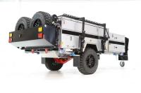 China Off Road Trailer Caravan With Outdoor Kitchen External With Complete Electrical System for sale