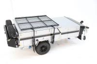China Off Road Trailer Caravan With Outdoor Kitchen External With Complete Electrical System for sale