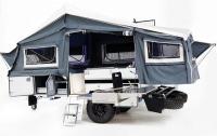 China Off Road Trailer Caravan With Outdoor Kitchen External With Complete Electrical System for sale