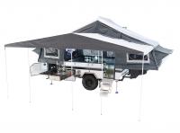 China High End Lightweight Off Road Caravan Powerful Independent Suspension System Handle All Rough Terrain for sale