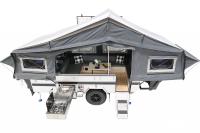 China High End Lightweight Off Road Caravan Powerful Independent Suspension System Handle All Rough Terrain for sale