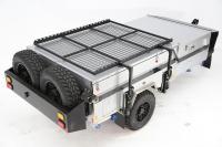 China Rugged Tent Trailer Camper With Powerful Independent Suspension System for sale