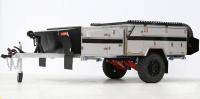 China Rugged Tent Trailer Camper With Powerful Independent Suspension System for sale