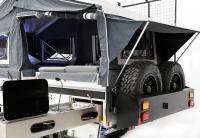 China 12 Foot 19 Foot Off Road Caravan Solar System Colors Safe Travel Across Variety Rough for sale