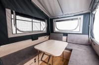 China Off Road Camper Car Van With Black Independent Suspension Galvanized Coated Tow Bar To Ha for sale