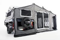 China Light Family Off Road Caravan External Kitchen Exceptional Terrain Handling With Spacious Interior for sale