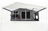 China Light Family Off Road Caravan External Kitchen Exceptional Terrain Handling With Spacious Interior for sale
