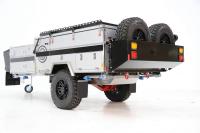 China Camping Tent Trailer Backed Off Road By Rugged for sale