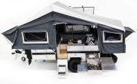 China Diversify Tent Trailer Camping With All Terrain Tires Quick Setup Sturdy Trailer for sale
