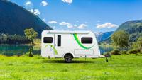 China Travel Off Road Camper Trailers With Solar Panel Complete Kitchen Equipment HuaZhiyu for sale