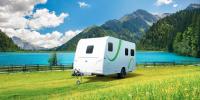 China Lightweight Rv Trailers For Sale Interior Material Fully Covered Fire Protection Road Trailer for sale